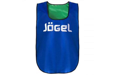 (JBIB-2001-D-BL-G) Манишка двухсторонняя Jogel детская (синий/зеленый ...